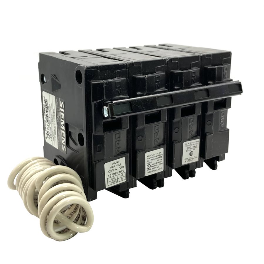 Siemens Q310000S01 100A 240V 3 Pole Shunt Trip (120V)