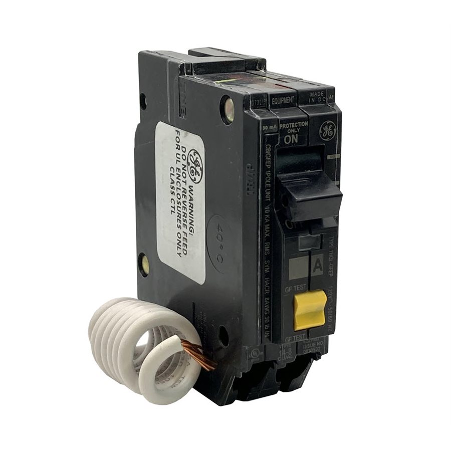 General Electric THQL1130GFEP 30A 120 / 240V 1 Pole GFCI Equipment ...